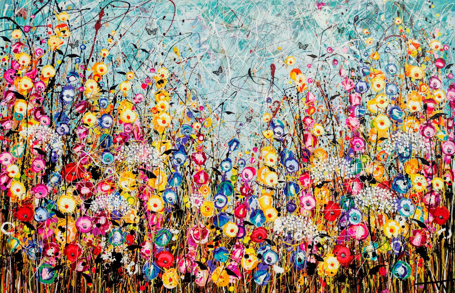 Allegro by Angie Wright (2022) : Painting Oil on Canvas - Singulart