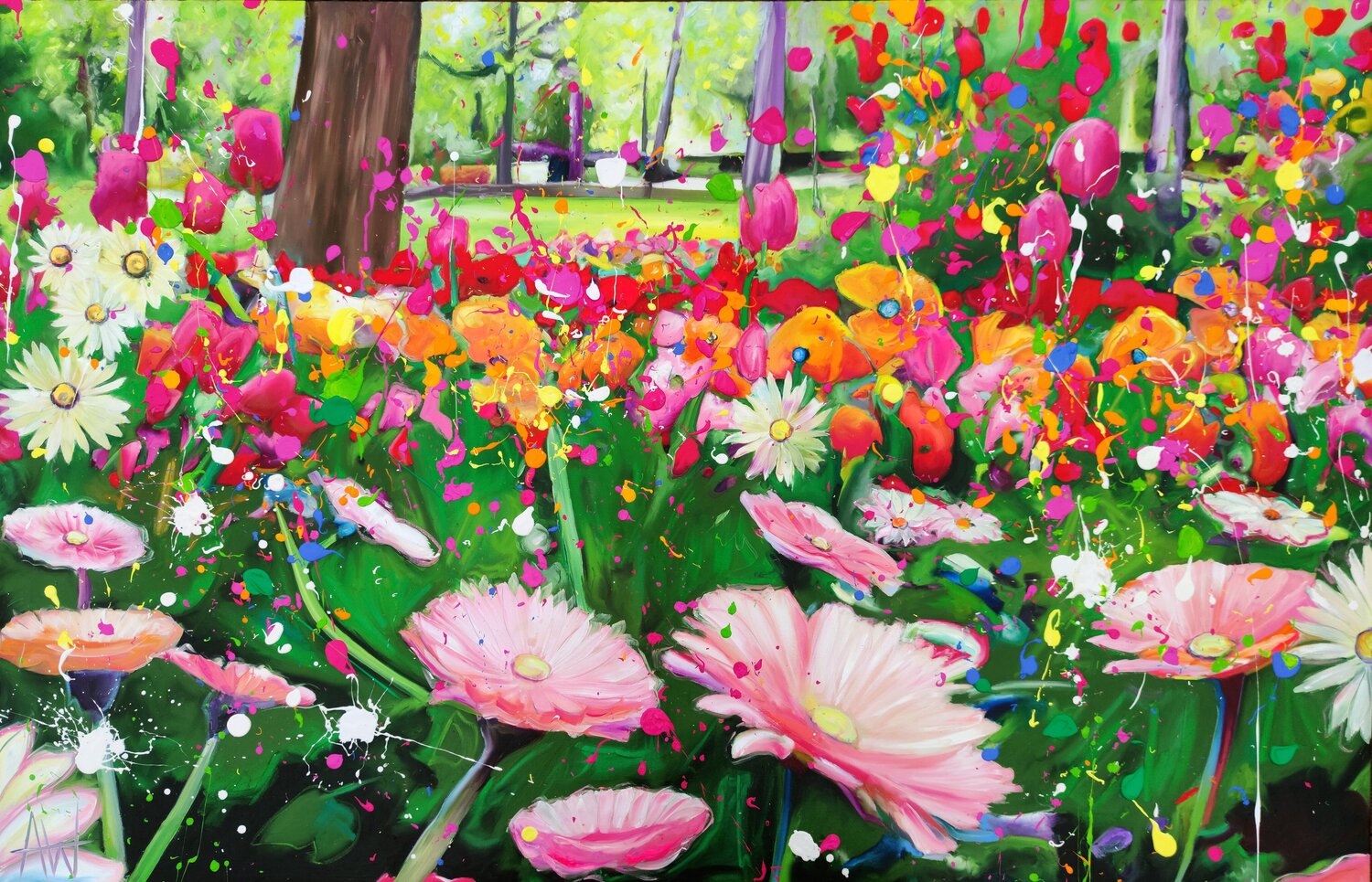 Primavera 2024 by Angie Wright (2024) : Painting Oil on Canvas - Singulart