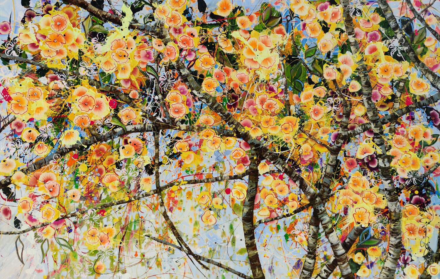 Lemon Drops - A Pablo Picasso Love Affair, Large Oil Painting by Angie ...