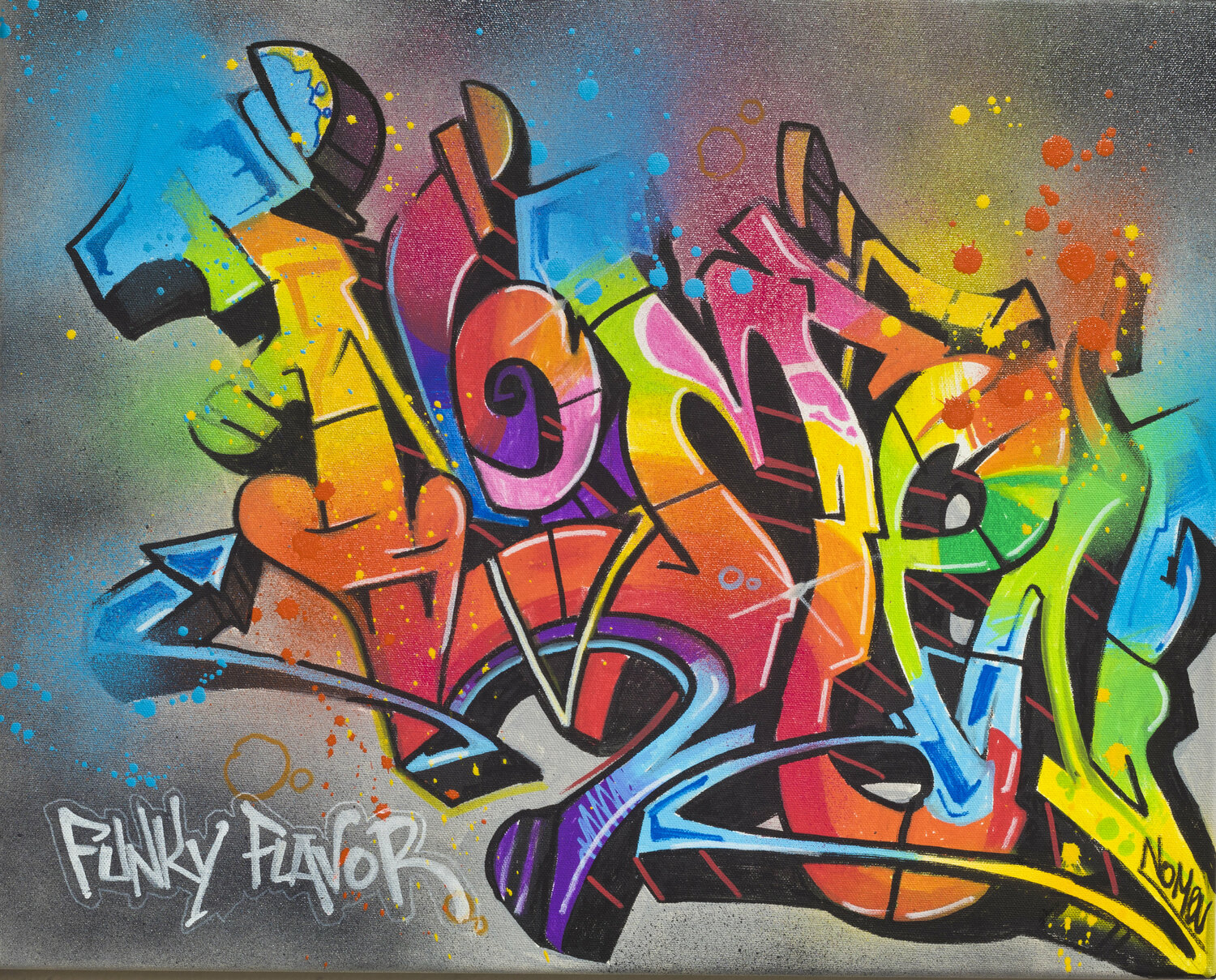 Flava Wildstyle Graffiti Alphabets