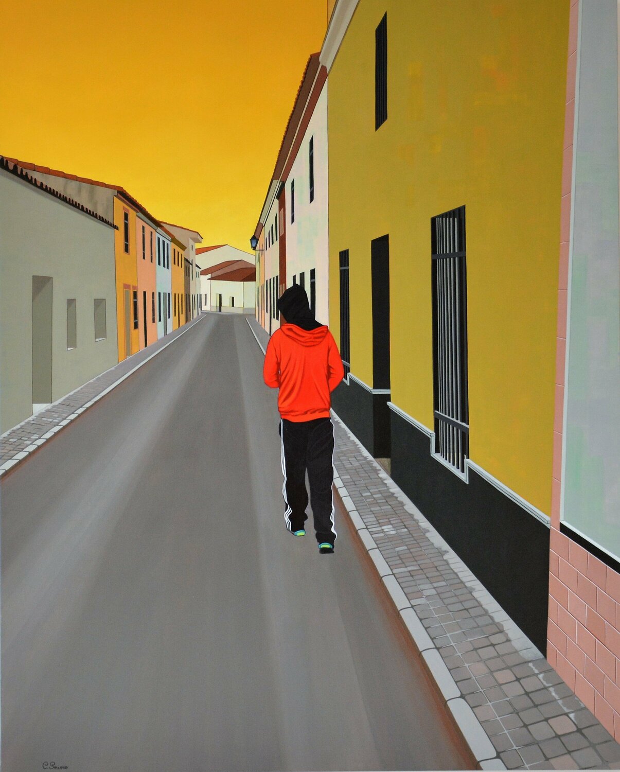Going away (Award-winning painting) by Chiara Smirne (2014) : Painting ...