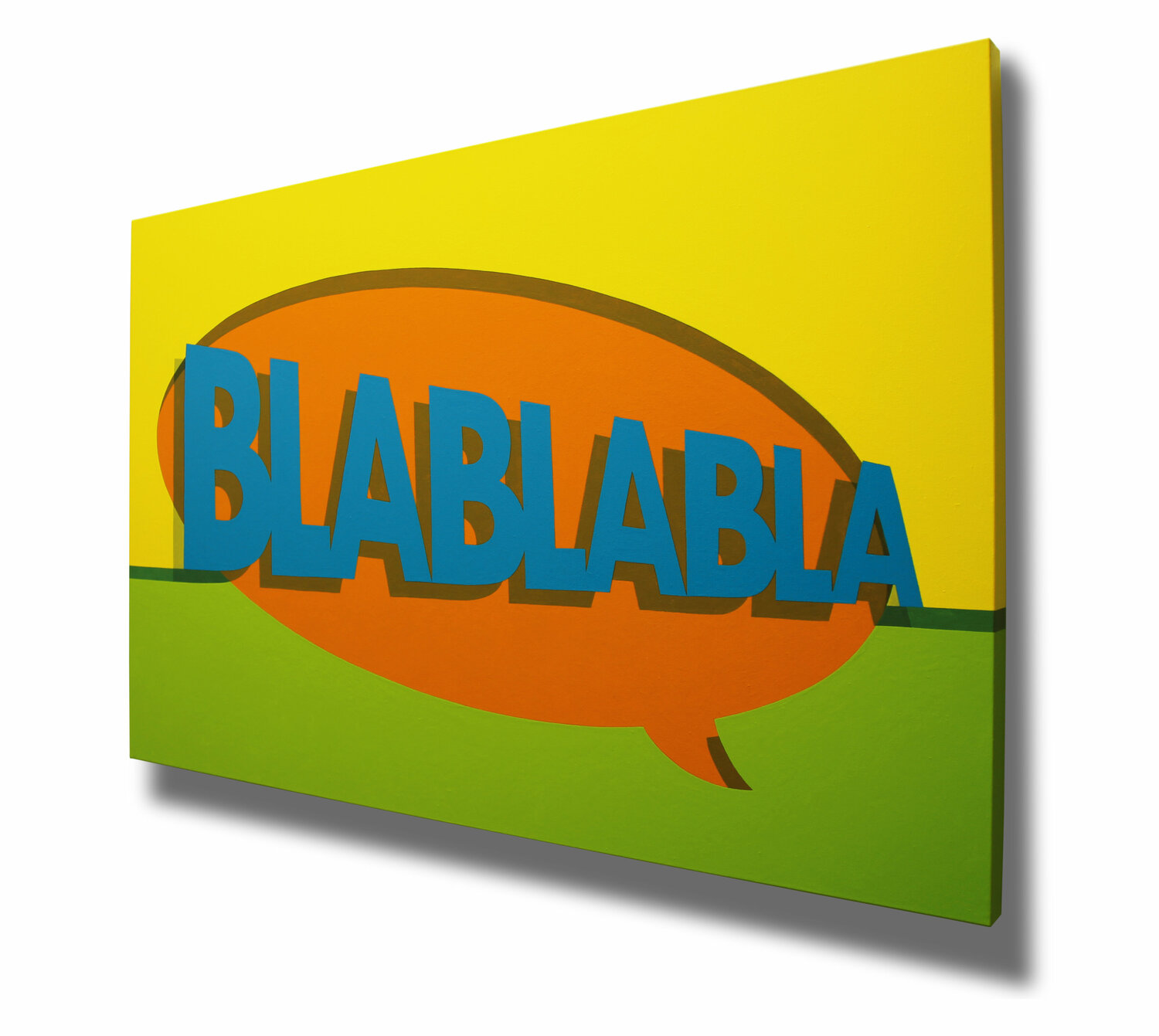 BLABLABLA blue/orange/yellow/green by Francesco Alpigiano (2021 ...