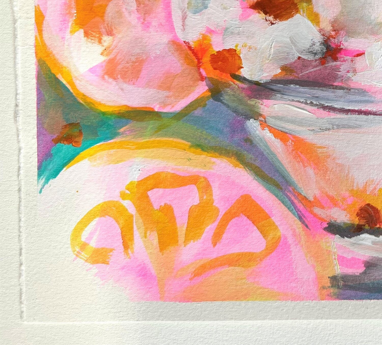 Ice Cream - 2 Bilder von Anjuta Schneider (2022): Malerei Acryl auf ...