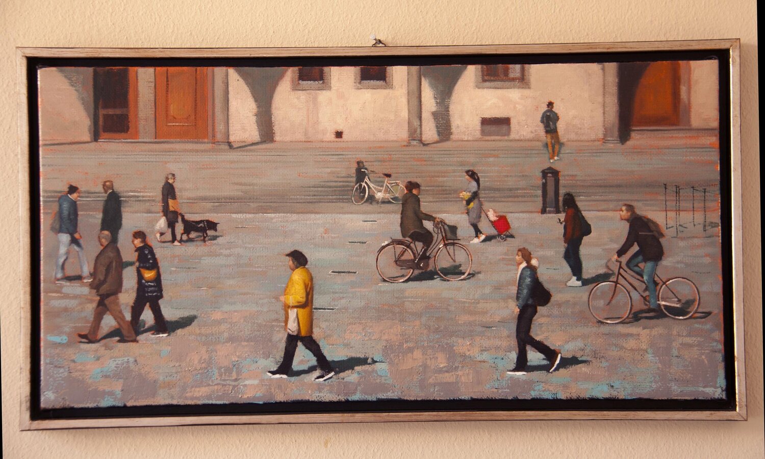 Passing strangers by Brian Smyth (2022) : Painting Oil on Linen - Singulart
