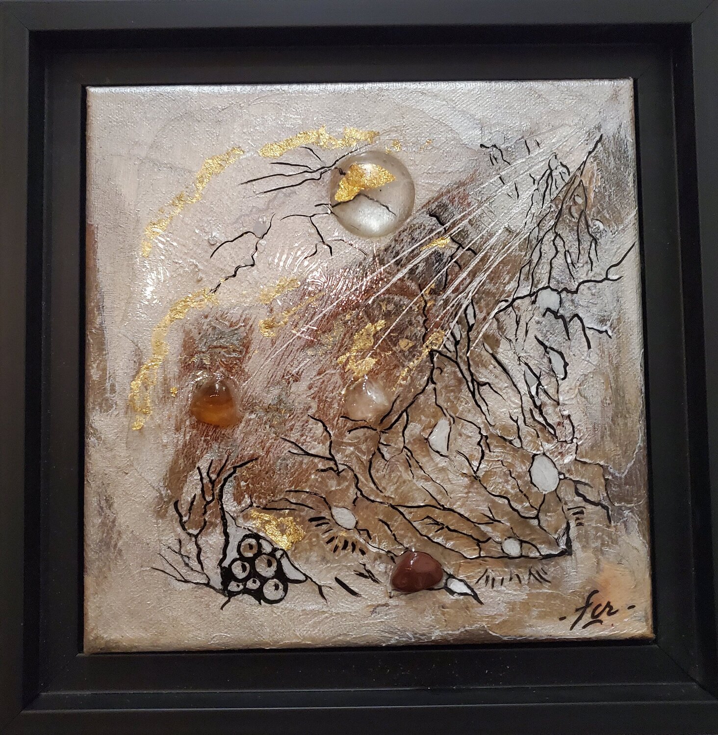 Paysage d'hiver (underground the snow) de Frédérique Chabin-Rivière ...