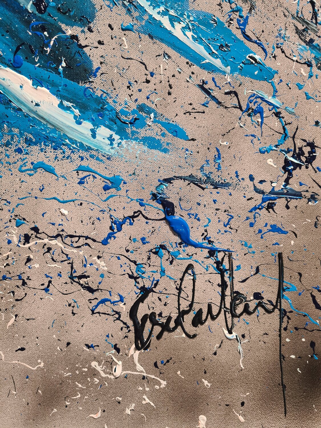 Le swing by Henry Escobar (2022) : Painting Acrylic, Spray Paint on ...