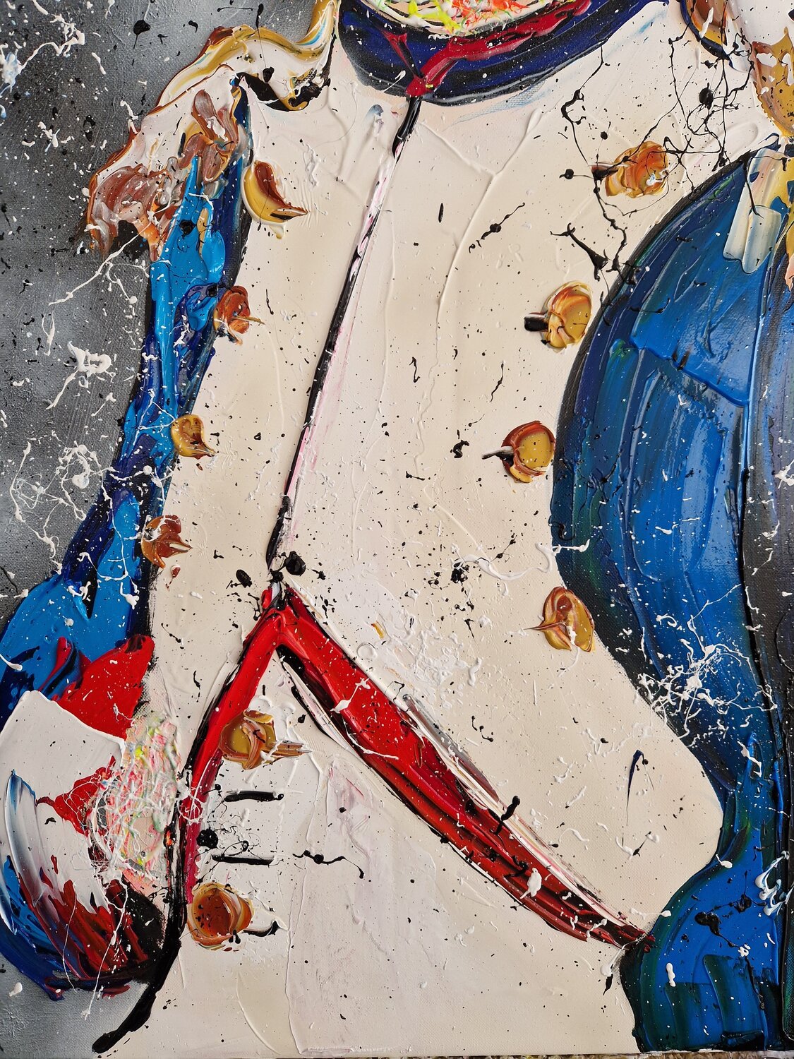 Napoléon by Henry Escobar (2023) : Painting Acrylic, Spray Paint on ...