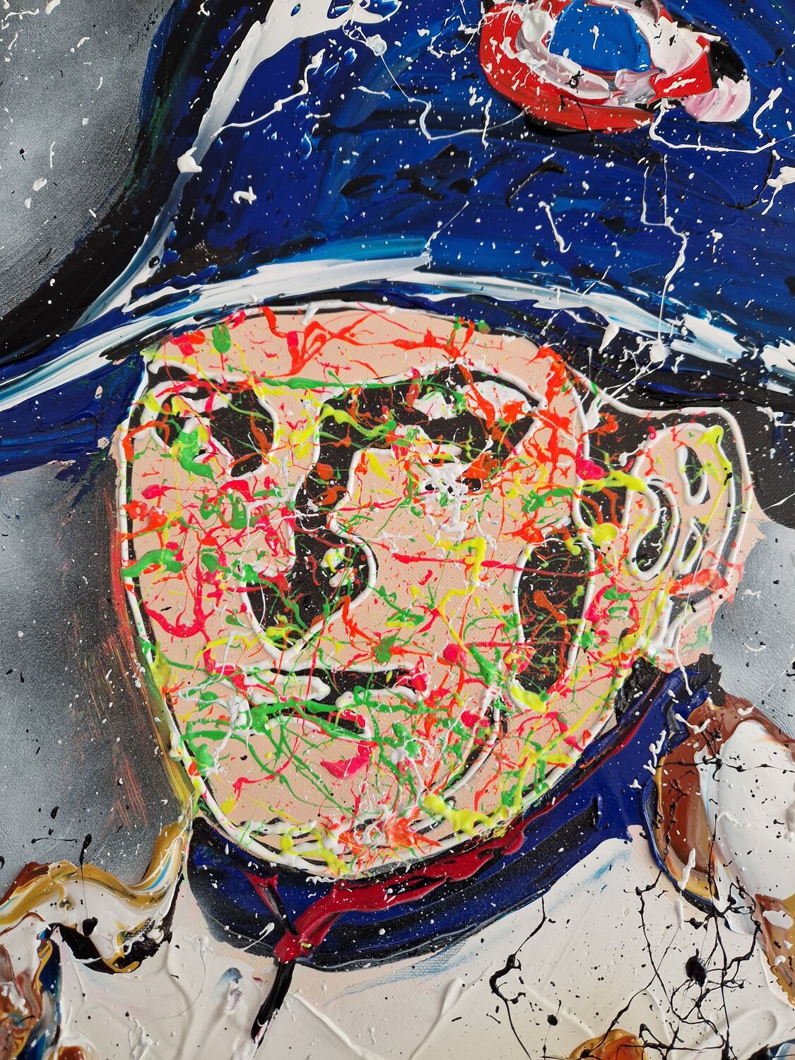 Napoléon by Henry Escobar (2023) : Painting Acrylic, Spray Paint on ...