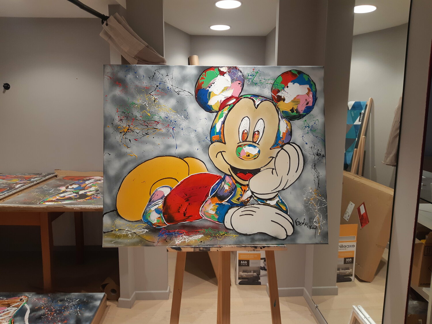 le confinement de Henry Escobar (2020): Pintura Acrílico en Lienzo ...