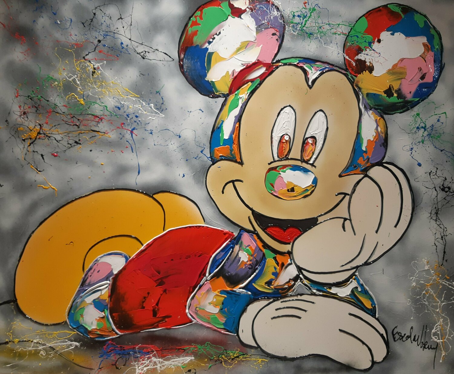 le confinement by Henry Escobar (2020) : Painting Acrylic on Canvas ...