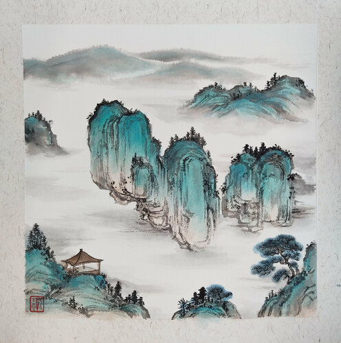 Automne by Xing Wei (2022) : Work on Paper India Ink on Paper - SINGULART