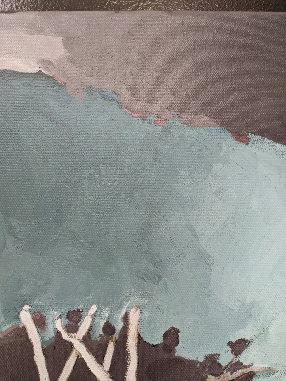 Pinus Pinea, le solitaire by Benoît Guérin (2022) : Painting Acrylic on ...