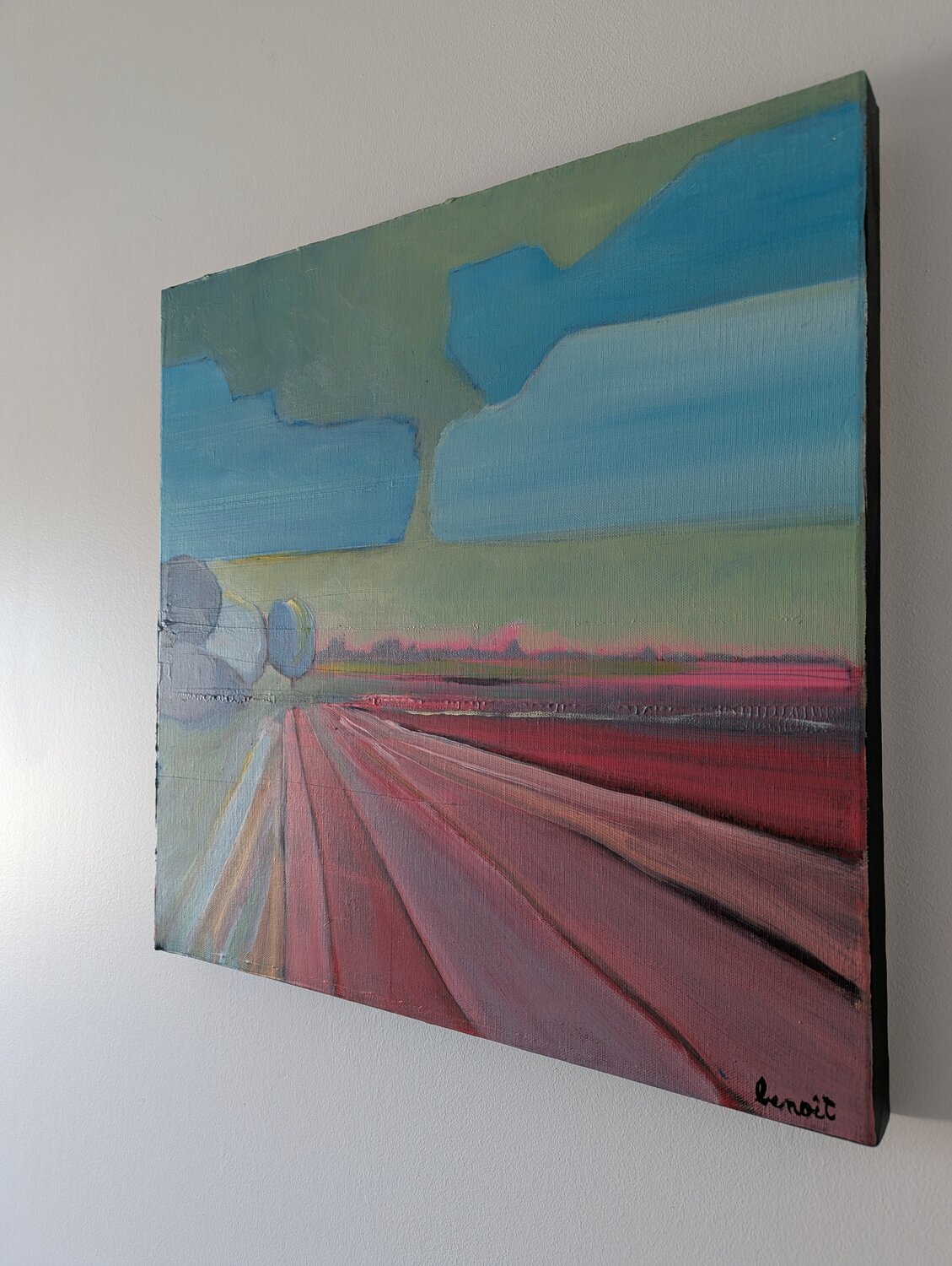 Le champ de Rey de Benoît Guérin (2025): Pintura Acrílico en Lienzo ...