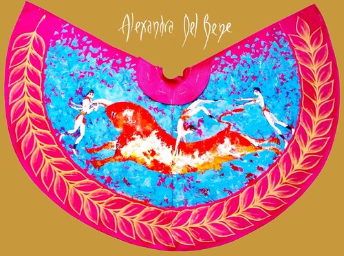 Queen of de diamant de Alexandra Del Bene (2018): Pintura Acrílico ...