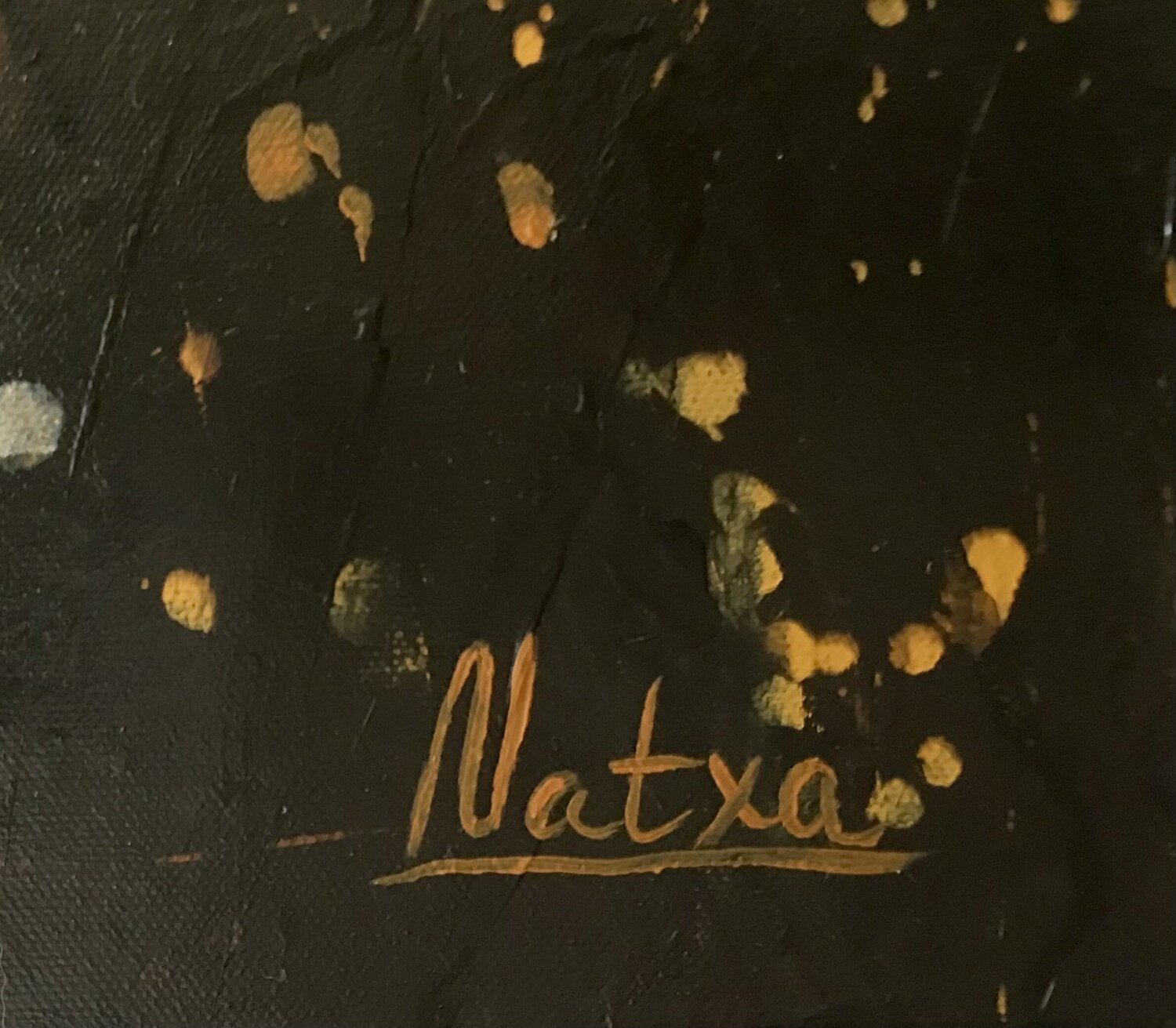 Zen Garden von Natalia Nosek (NATXA) (2023): Malerei Acryl auf Leinwand ...