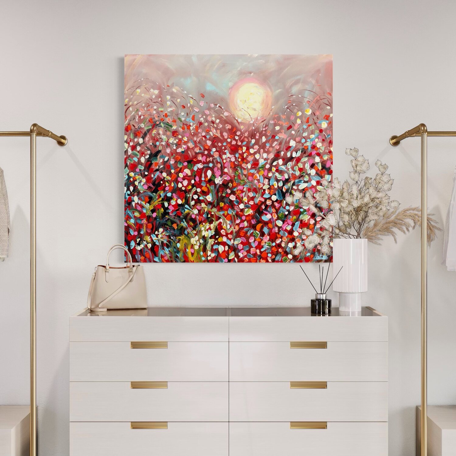 Secret Garden de Natalia Nosek (NATXA) (2024): Pintura Acrílico en ...