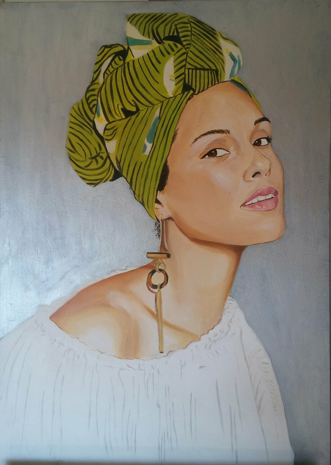 Drawing Of Alicia Keys
