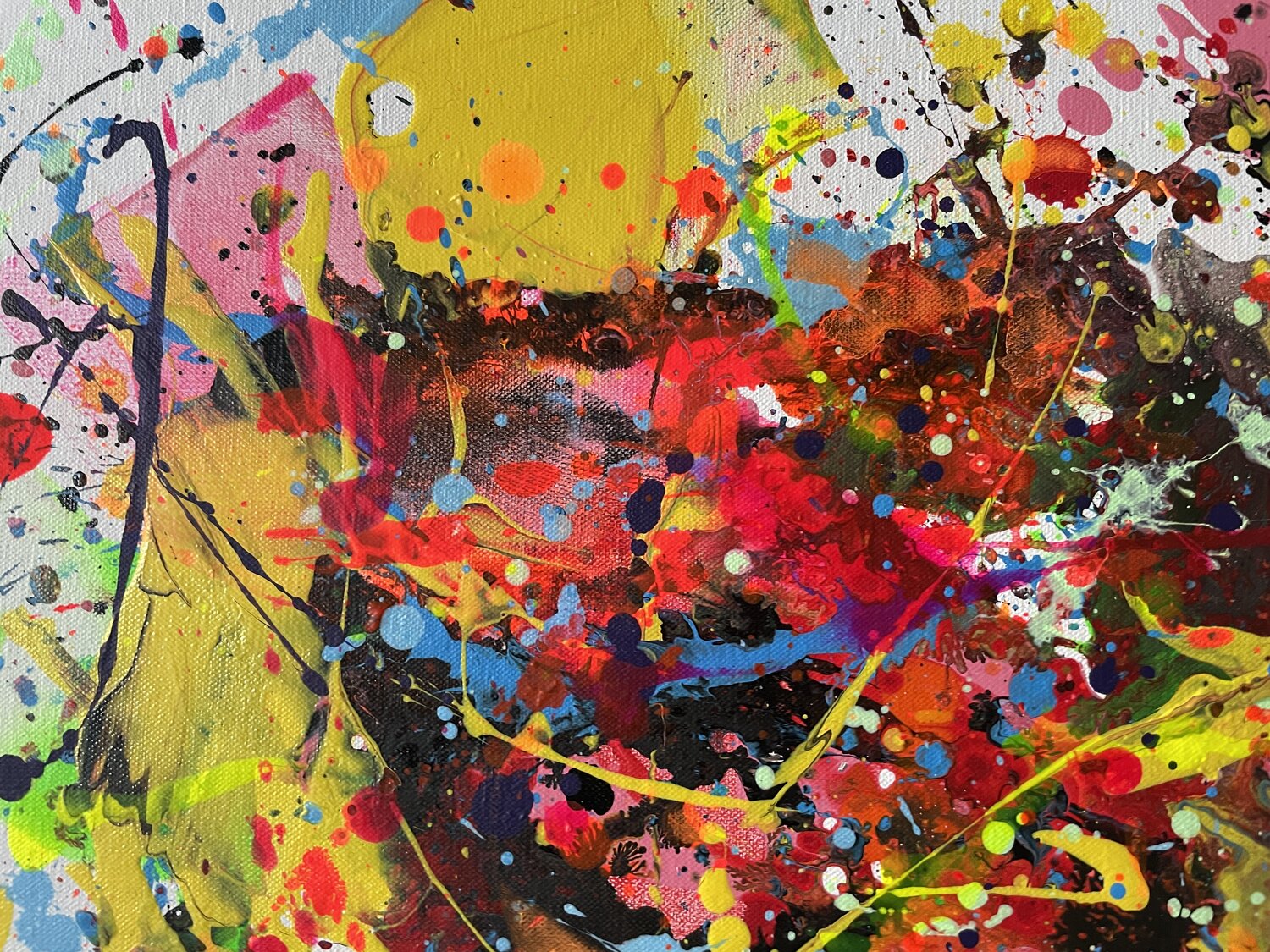 Chromatic Movement 03 by Juan José Garay (2024) : Painting Acrylic, Oil ...