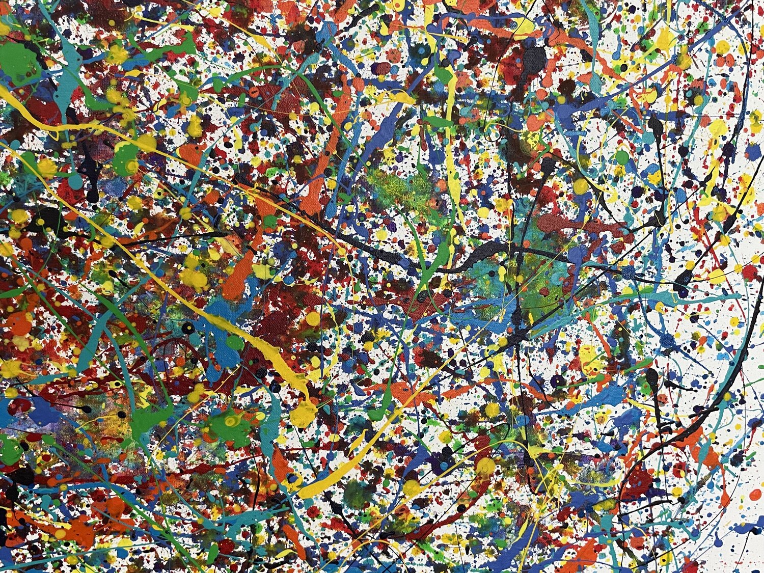 Heaven of colors by Juan José Garay (2025) : Painting Acrylic on Canvas ...