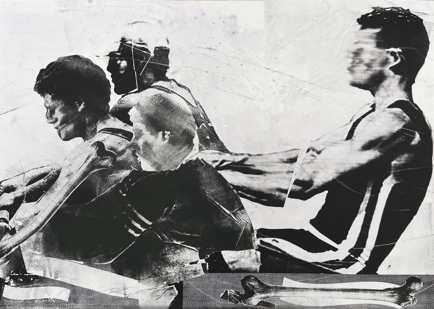 Upstream 5, version 1 by Pawel Kwiatkowski (2022) : Painting Lithography on Paper - Singulart