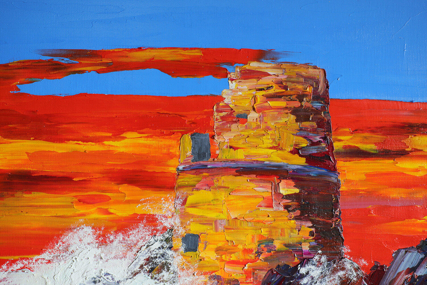 "GARDIENNE D'UN JOYAU" by Jean-Charles FABIANI (2023) : Painting Oil on ...