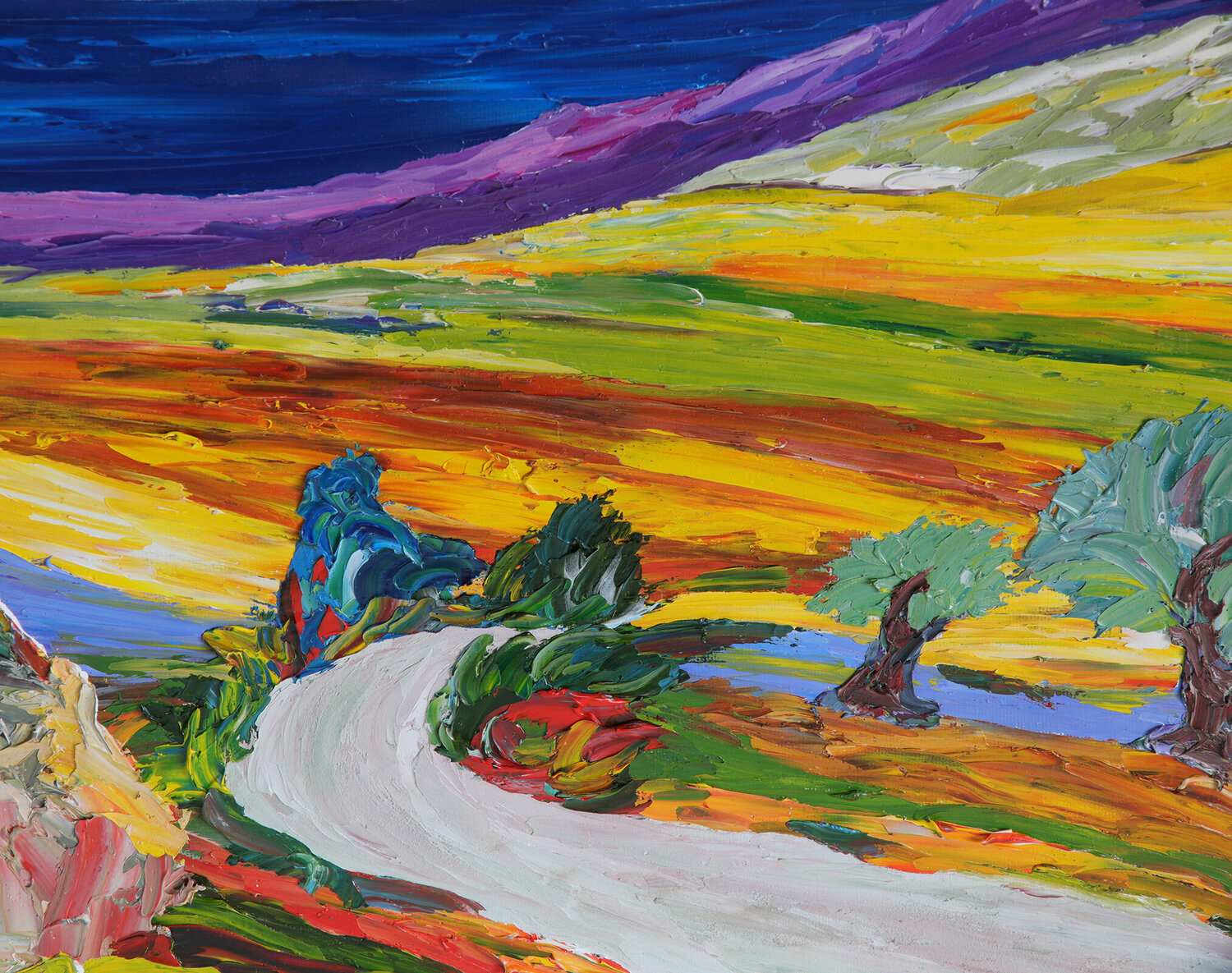 "EVASION EN PROVENCE" by Jean-Charles FABIANI (2020) : Painting Oil on ...