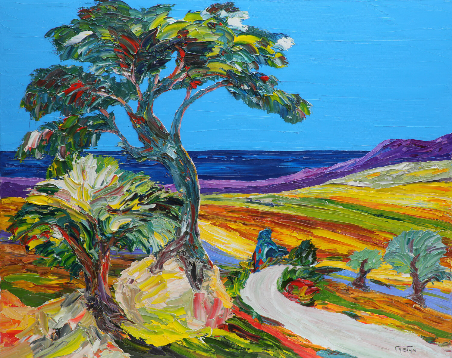 "EVASION EN PROVENCE" by Jean-Charles FABIANI (2020) : Painting Oil on ...