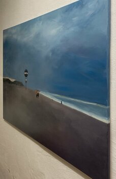Diapositiv 39 | Sylt 1976 de Andreas Stiller (2017): Pintura Acrílico ...