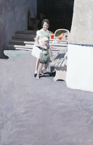 Diapositiv 39 | Sylt 1976 de Andreas Stiller (2017): Pintura Acrílico ...