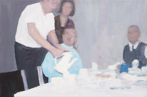 Diapositiv 39 | Sylt 1976 de Andreas Stiller (2017): Pintura Acrílico ...