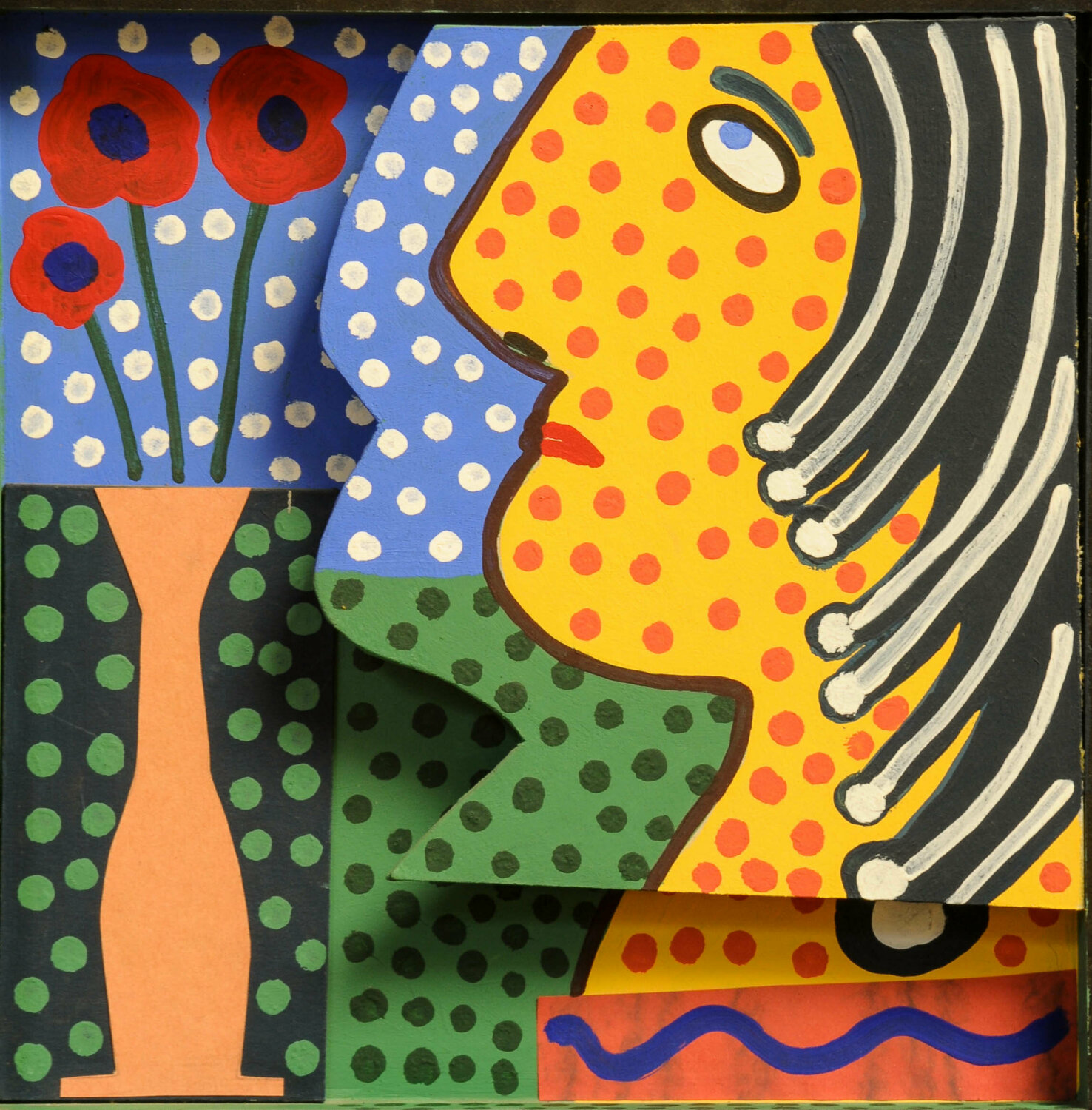 Niña con flor \ Girl with flower by Alejandro Arango (2017) : Painting ...