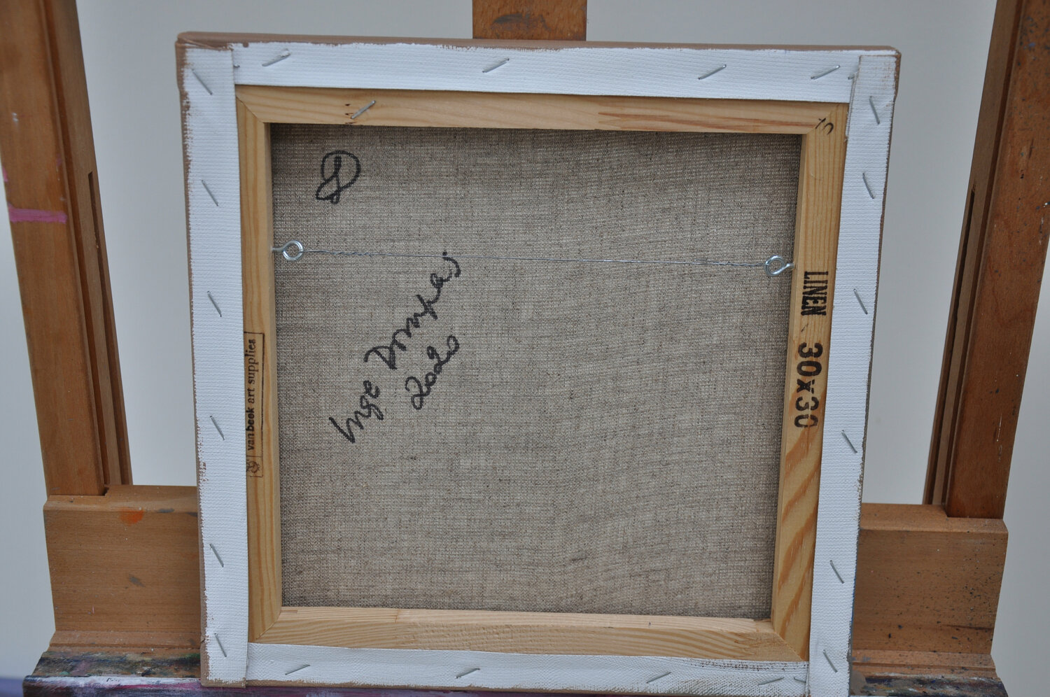 Strolling through the crowd II by Inge Dompas (2020) : Painting Oil on ...