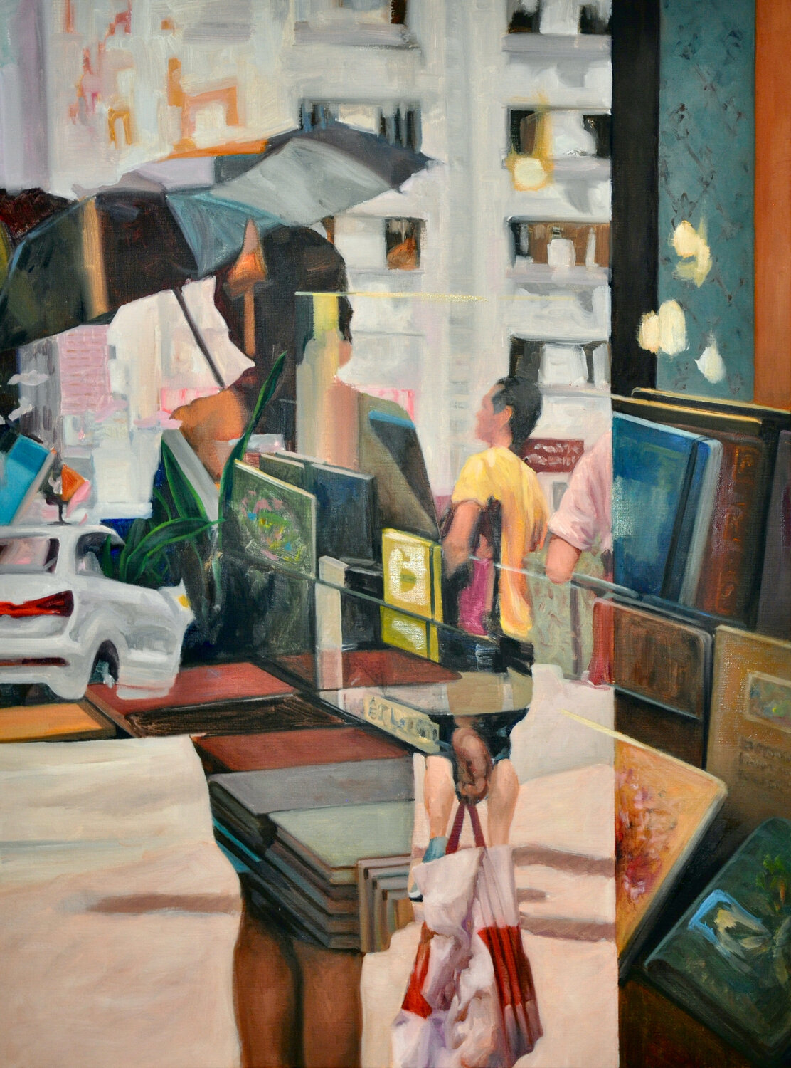 Come rain or shine by Inge Dompas (2022) : Painting Oil on Linen ...