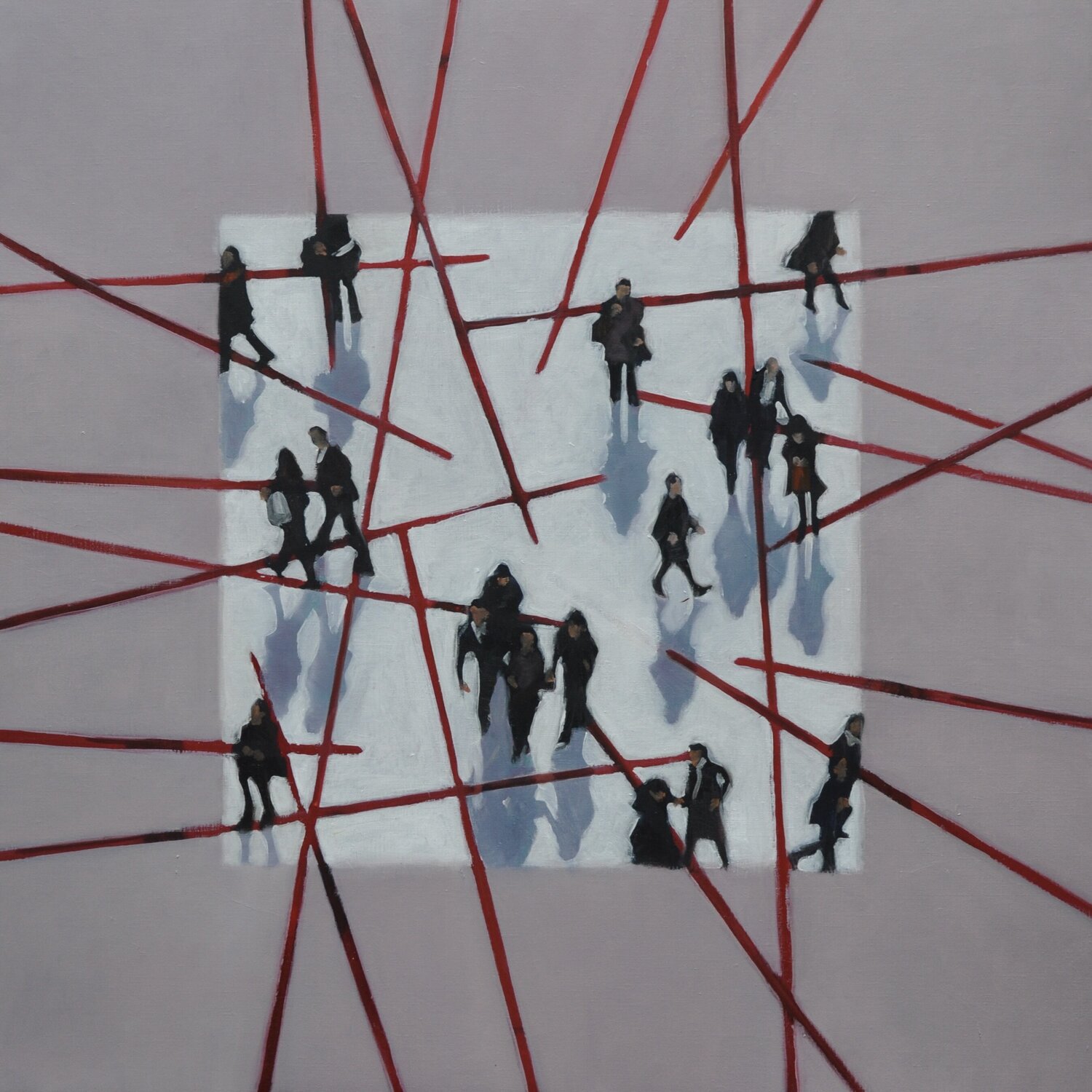 Intersection by Inge Dompas (2023) : Painting Oil on Linen - Singulart