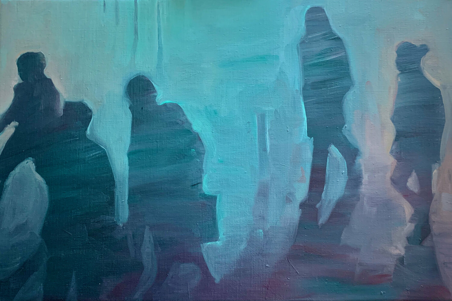 The unseen by Inge Dompas (2020) : Painting Oil on Linen - Singulart