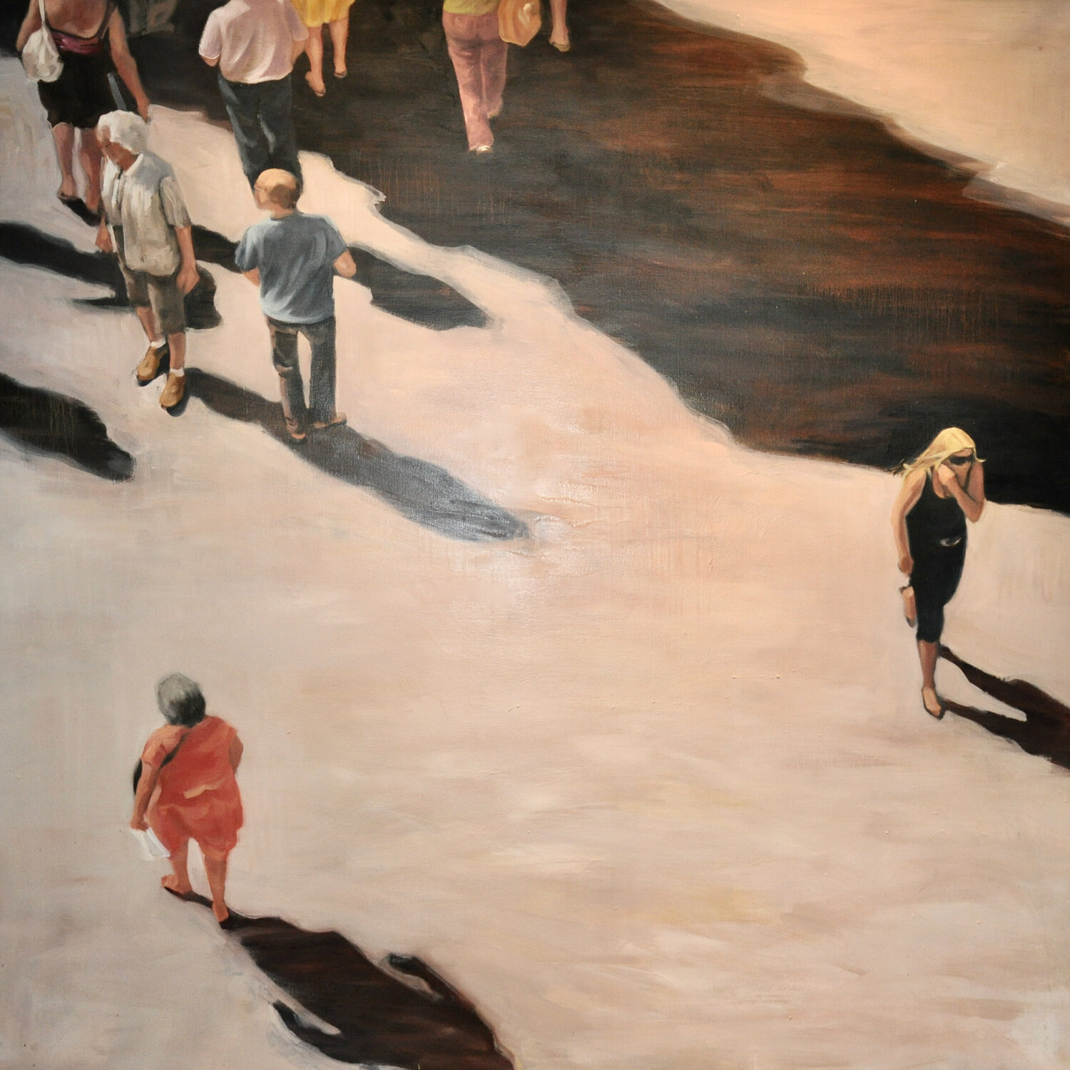 Piazza del popolo by Inge Dompas (2011) : Painting Oil on Linen - Singulart