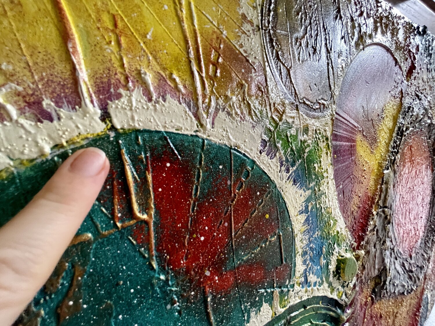 The Numinous Aura of Timelessness by Selene's Art (2014) : Painting ...