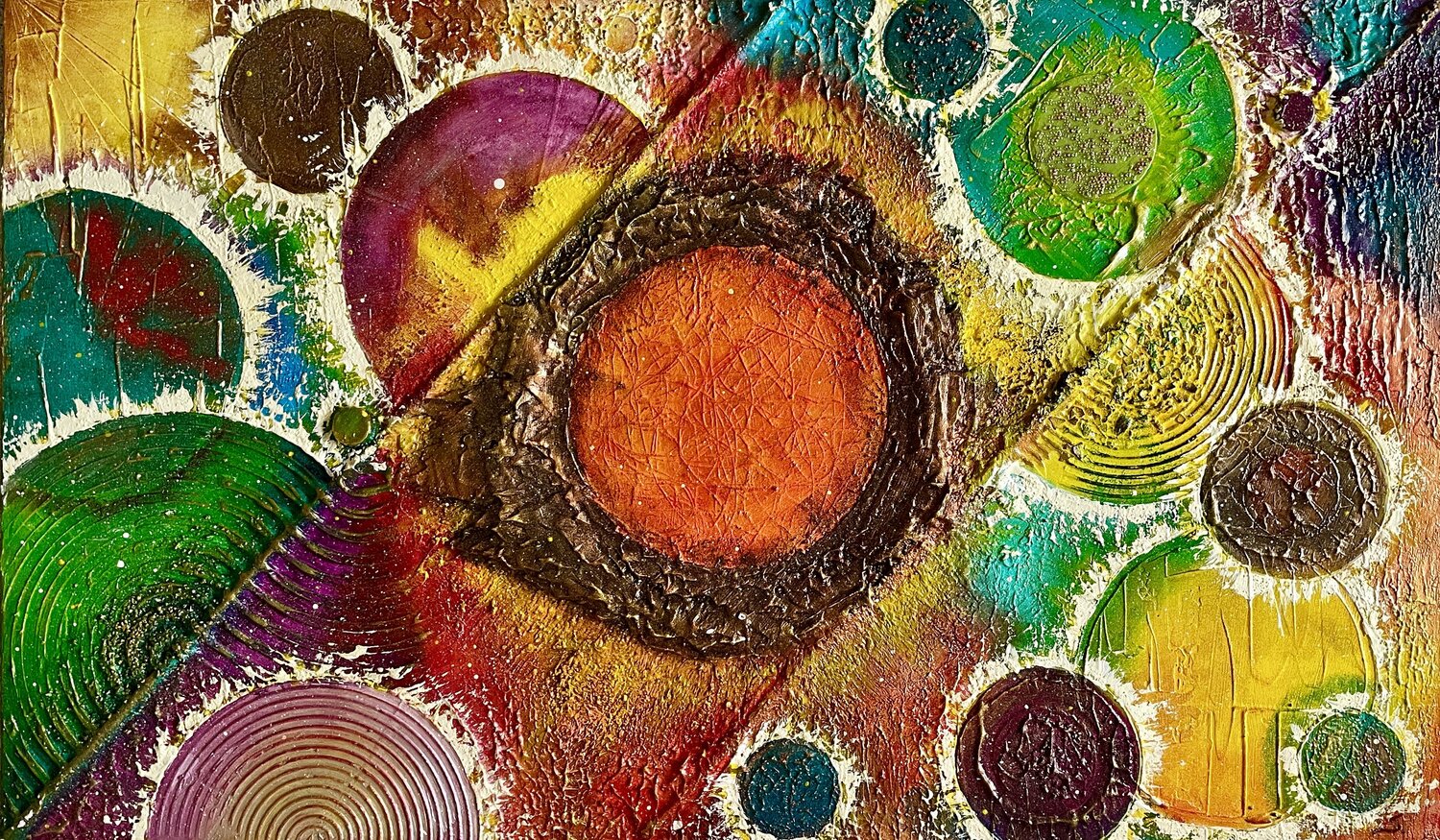 The Numinous Aura of Timelessness by Selene's Art (2014) : Painting ...