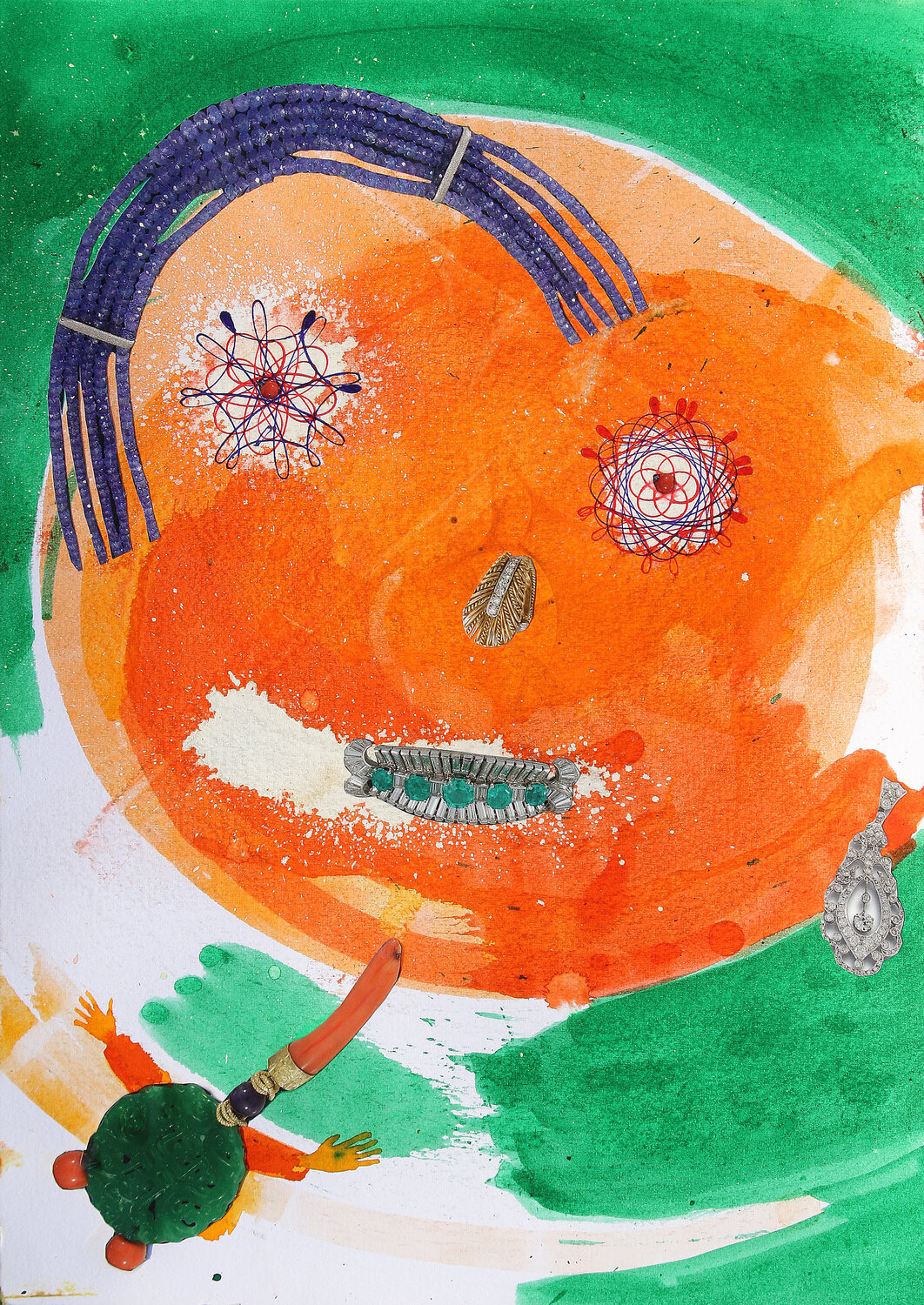 Volando voy, Volando vengo by Arturo Prins (2023) : Work on Paper ...