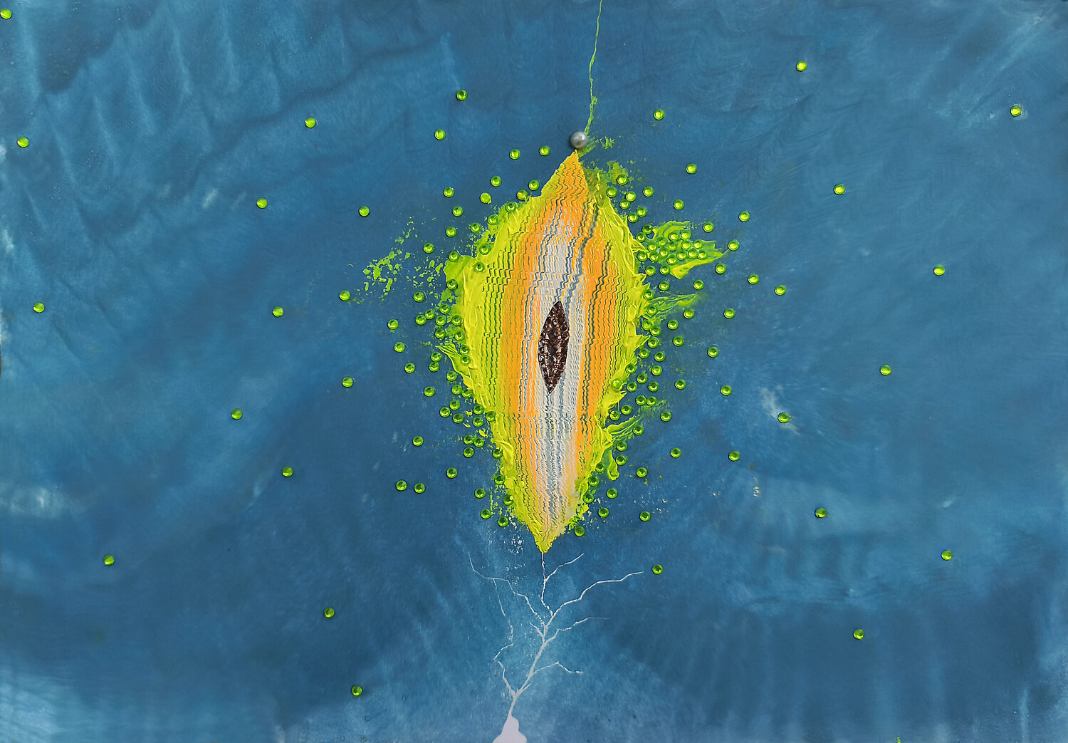 No tengo el coño para farolillos ¿o sí? de Arturo Prins (2025): Pintura ...