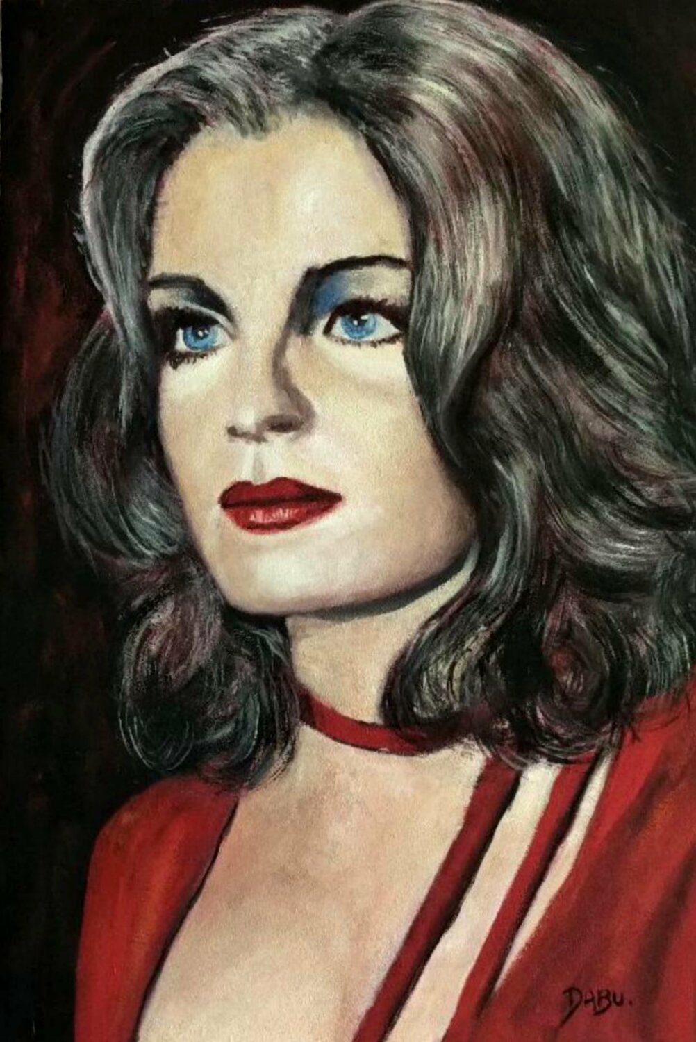 ROMY by Daniel Burgraeve (2021) : Painting Oil on Canvas - Singulart