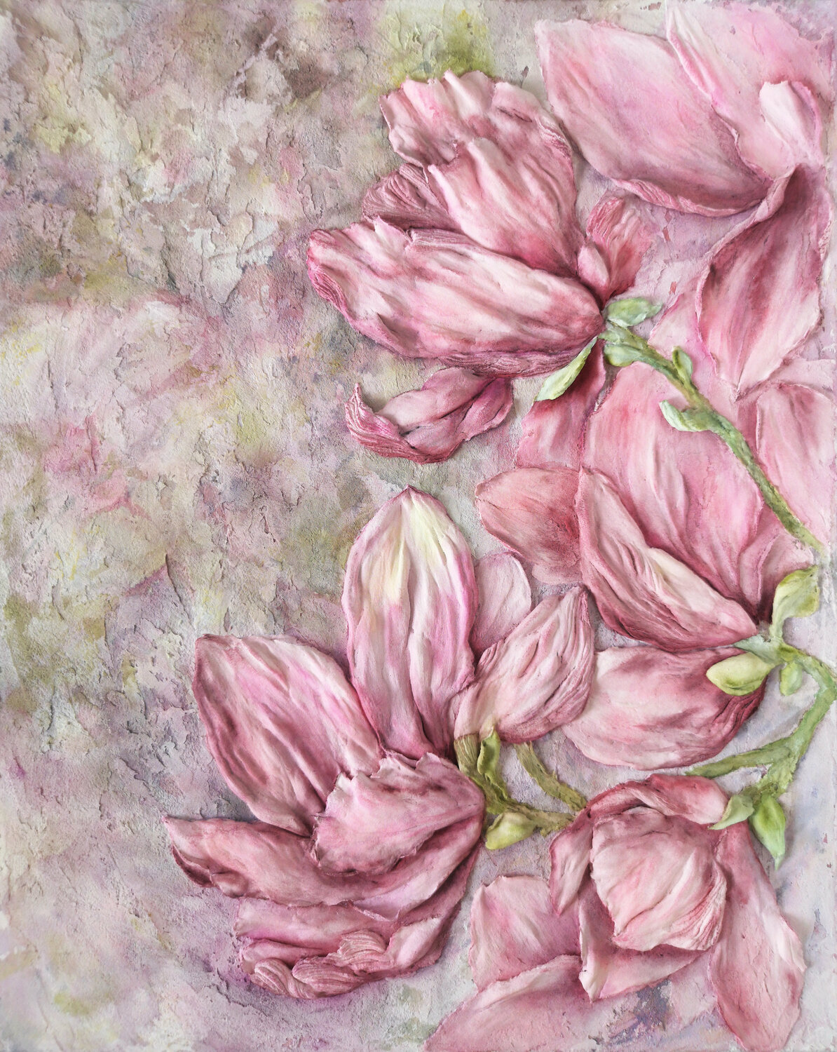 Relief Sculpture Flower