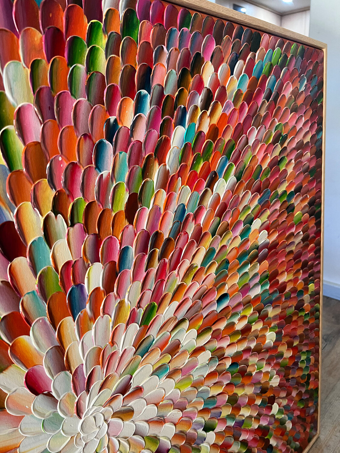 Ruby ray III de Tatiana Georgieva (2023): Pintura Acrílico en Lienzo ...