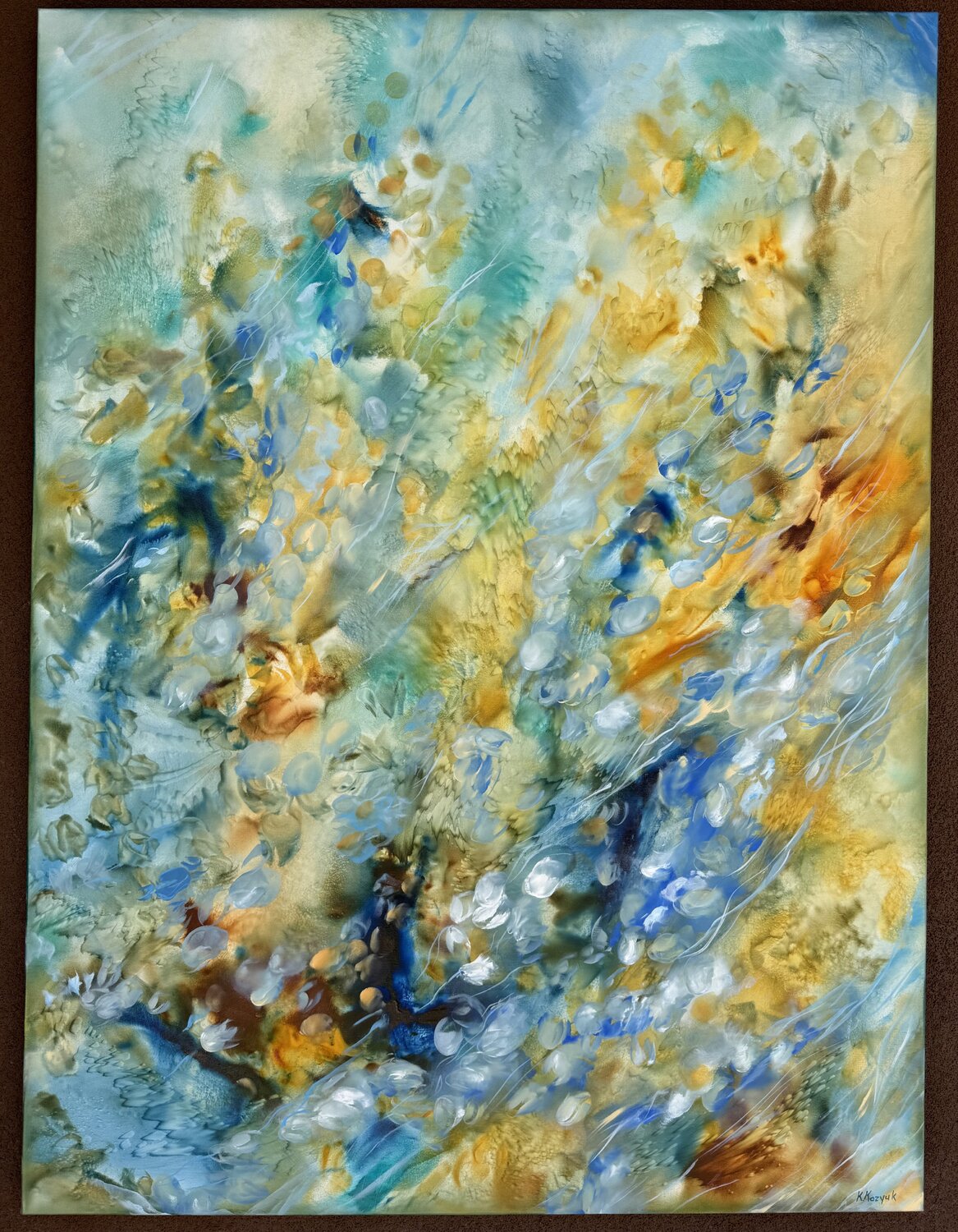 Breath of Spring IV by Khrystyna Kozyuk (2024) : Painting Oil on Canvas ...