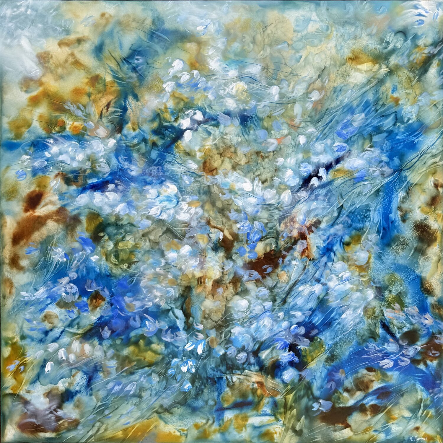 Breath of Spring V by Khrystyna Kozyuk (2024) : Painting Oil on Canvas ...