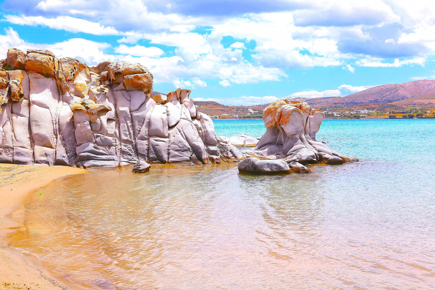 Beach in Paros island - 4172 de Panos Pliassas (2018): Fotografía ...