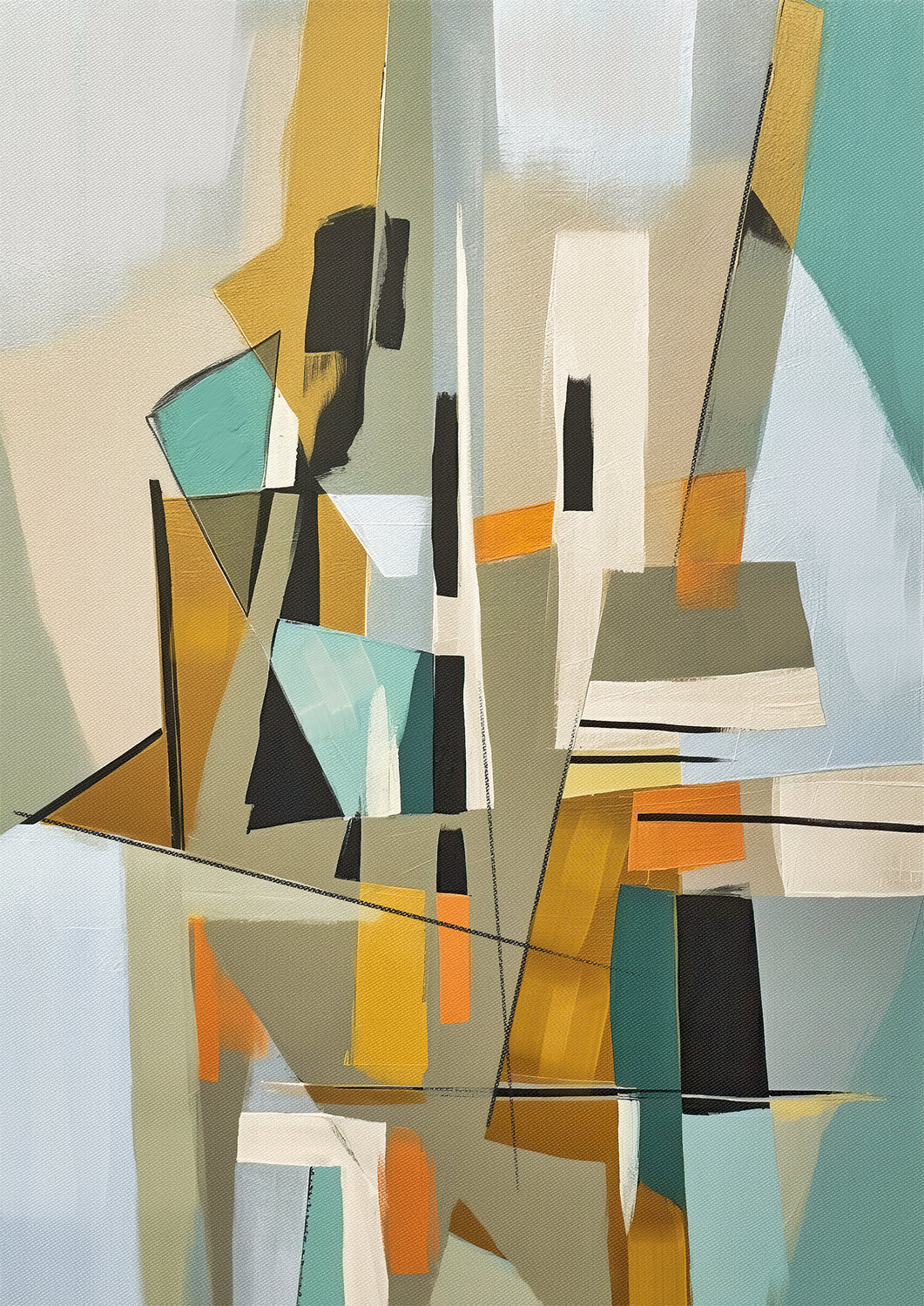 Evening City Collage 1 de Andrej Barov (2023): Digital Digital en Papel ...