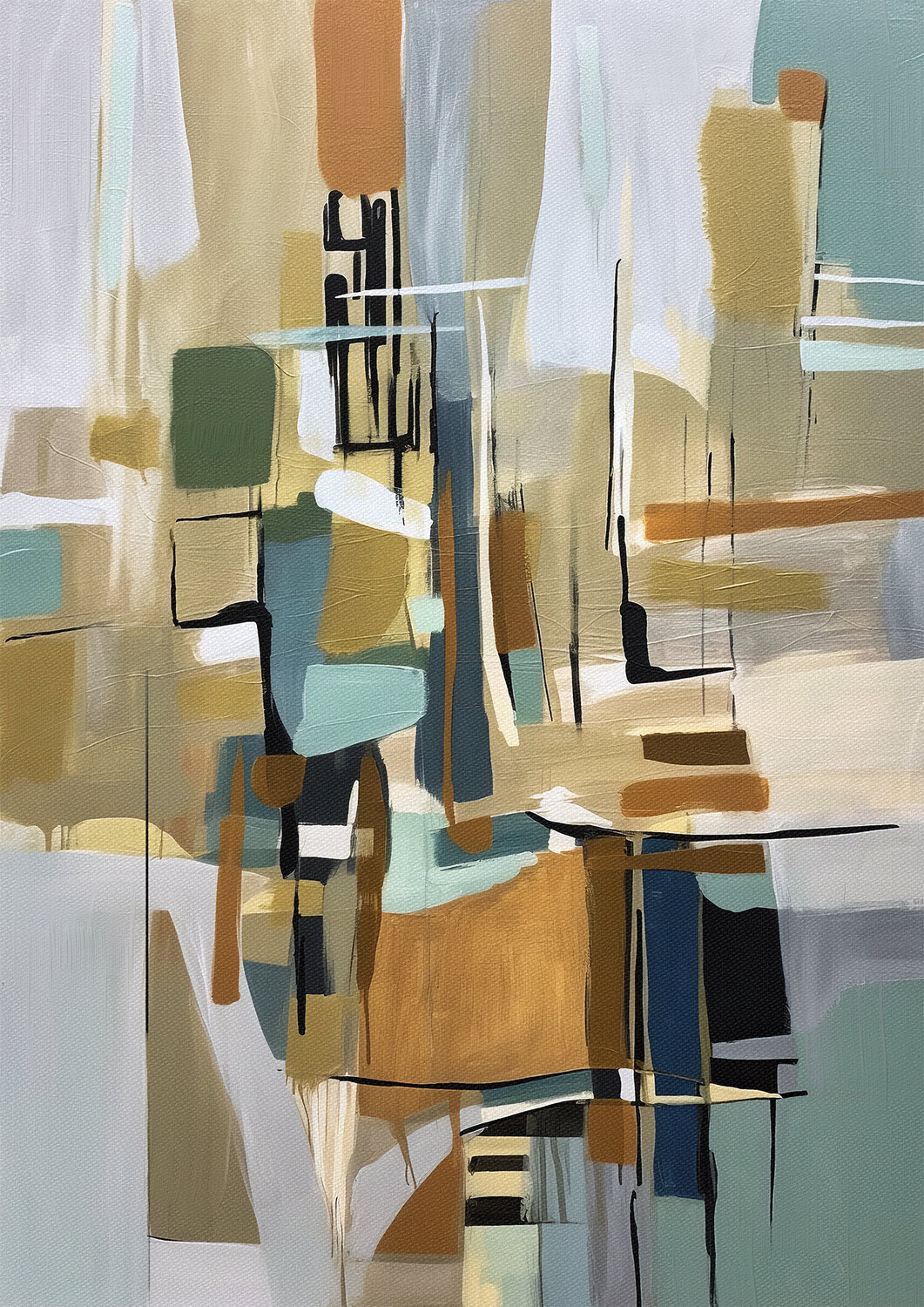 Evening City Collage 5 de Andrej Barov (2023): Digital Digital en Papel ...