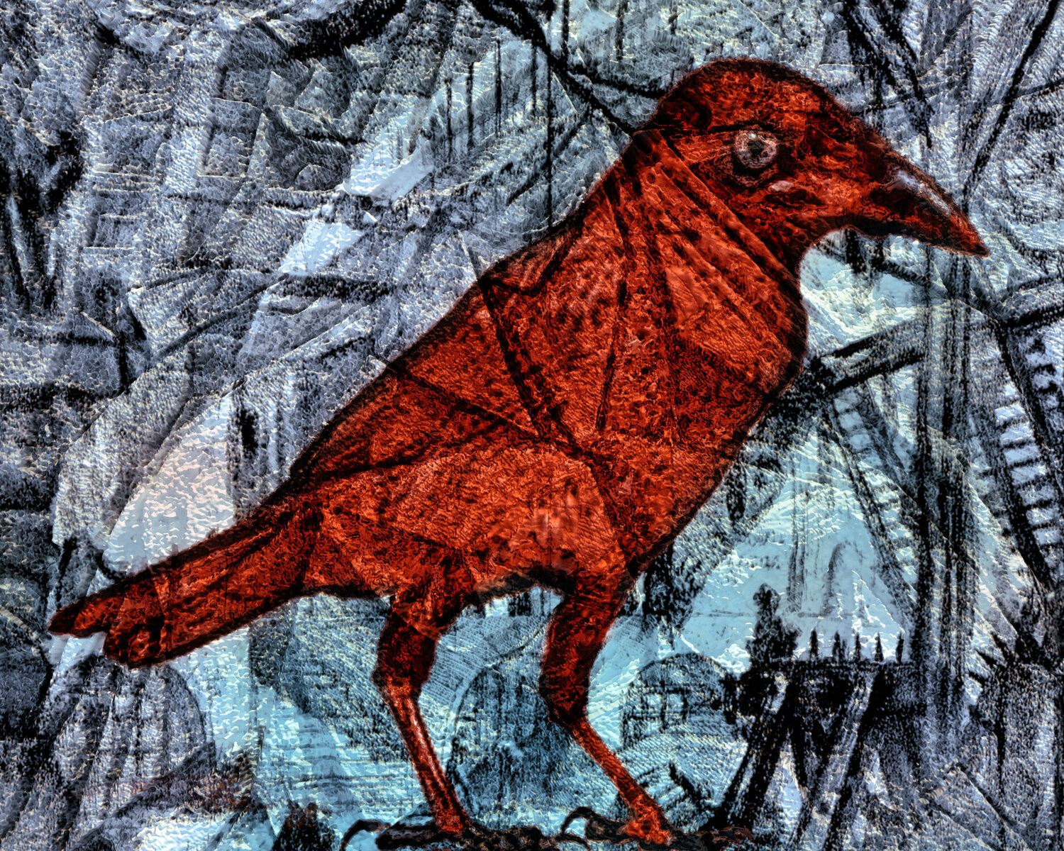 Journey to the past 4 by Andrej Barov (2014) : Other Media Ink on ...