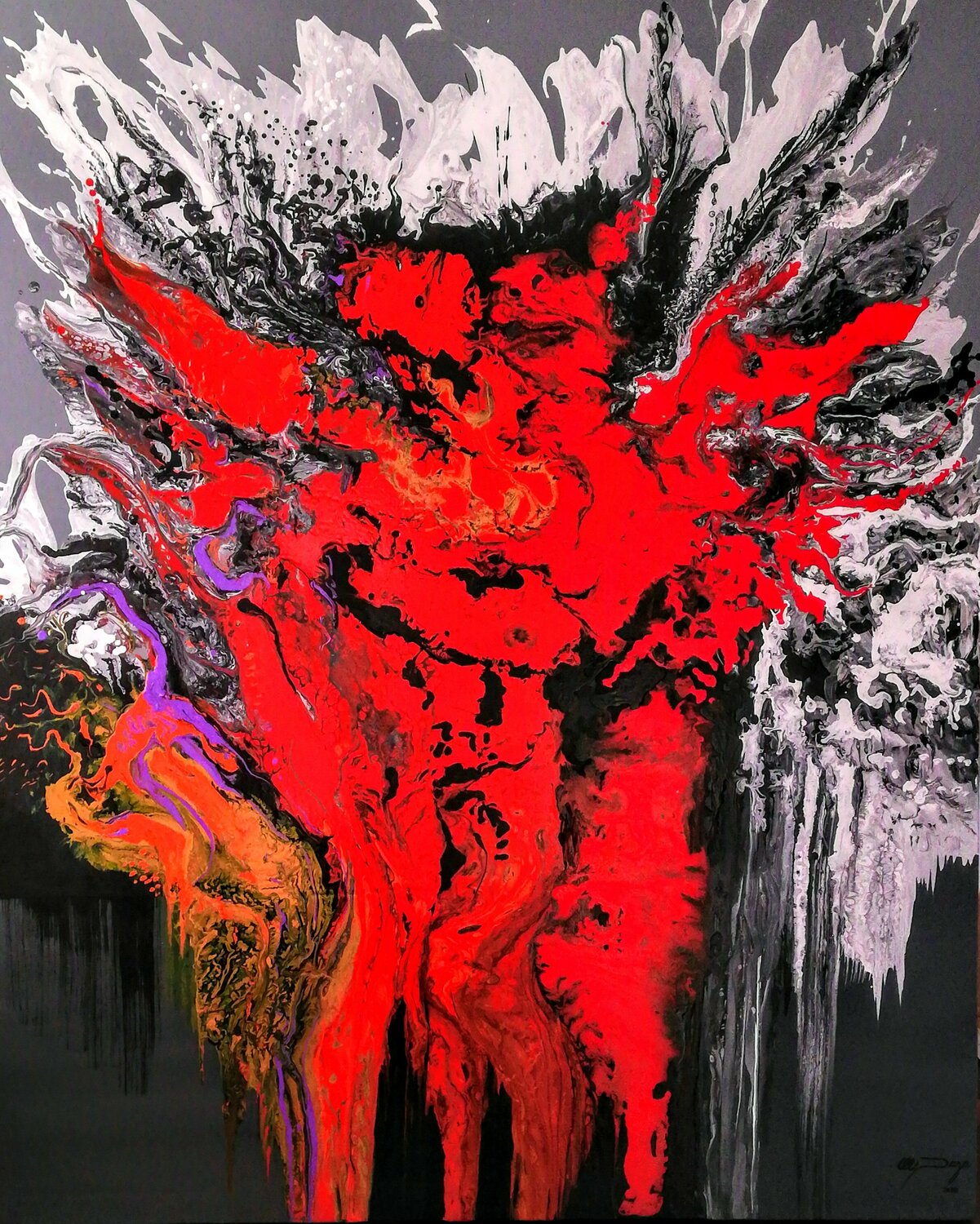 Tension Abstract Art